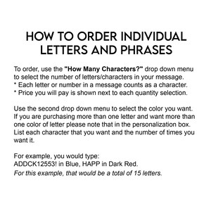 Replacement Letters: 24" Letters, Numbers and Symbols Yard Decorations ...