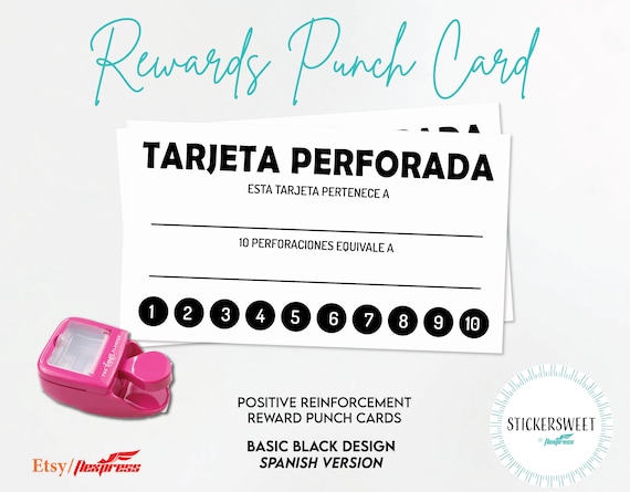 Tarjetas Perforadas Para Empresas Tarjetas De Fidelidad