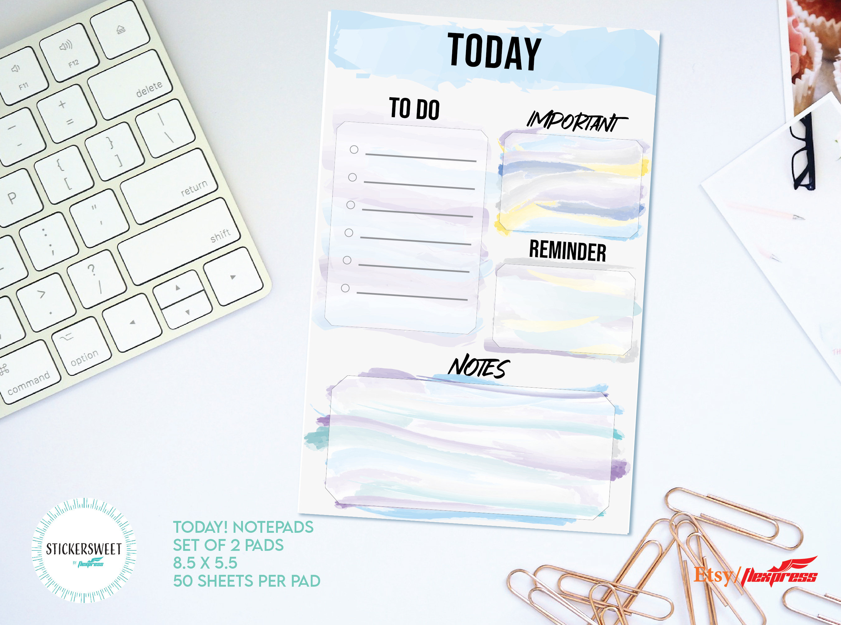 Retro Gals Themed Notepad Vacation Planning Time Notepad - Etsy