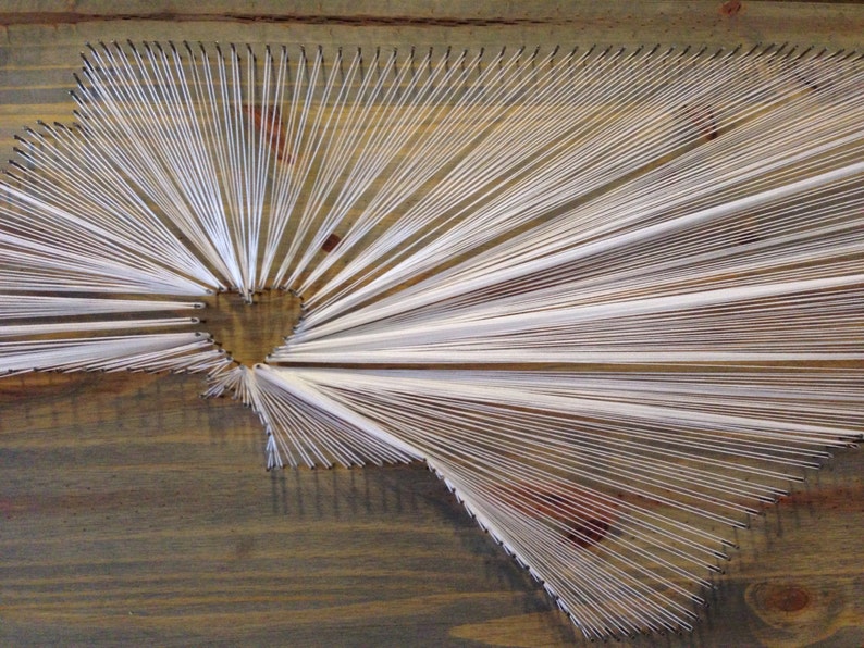 Large NC String Art | Etsy