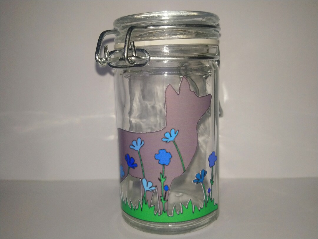 Stash Jar Spice Lock Tight Lid Smell Proof Glass Storage Container ...