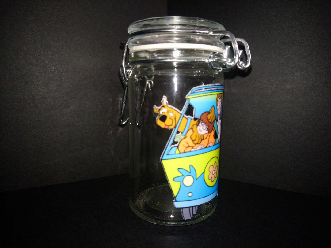 Stash Jar Lock Tight Lid Smell Proof Jar Glass Storage Herbs Spice Jar ...