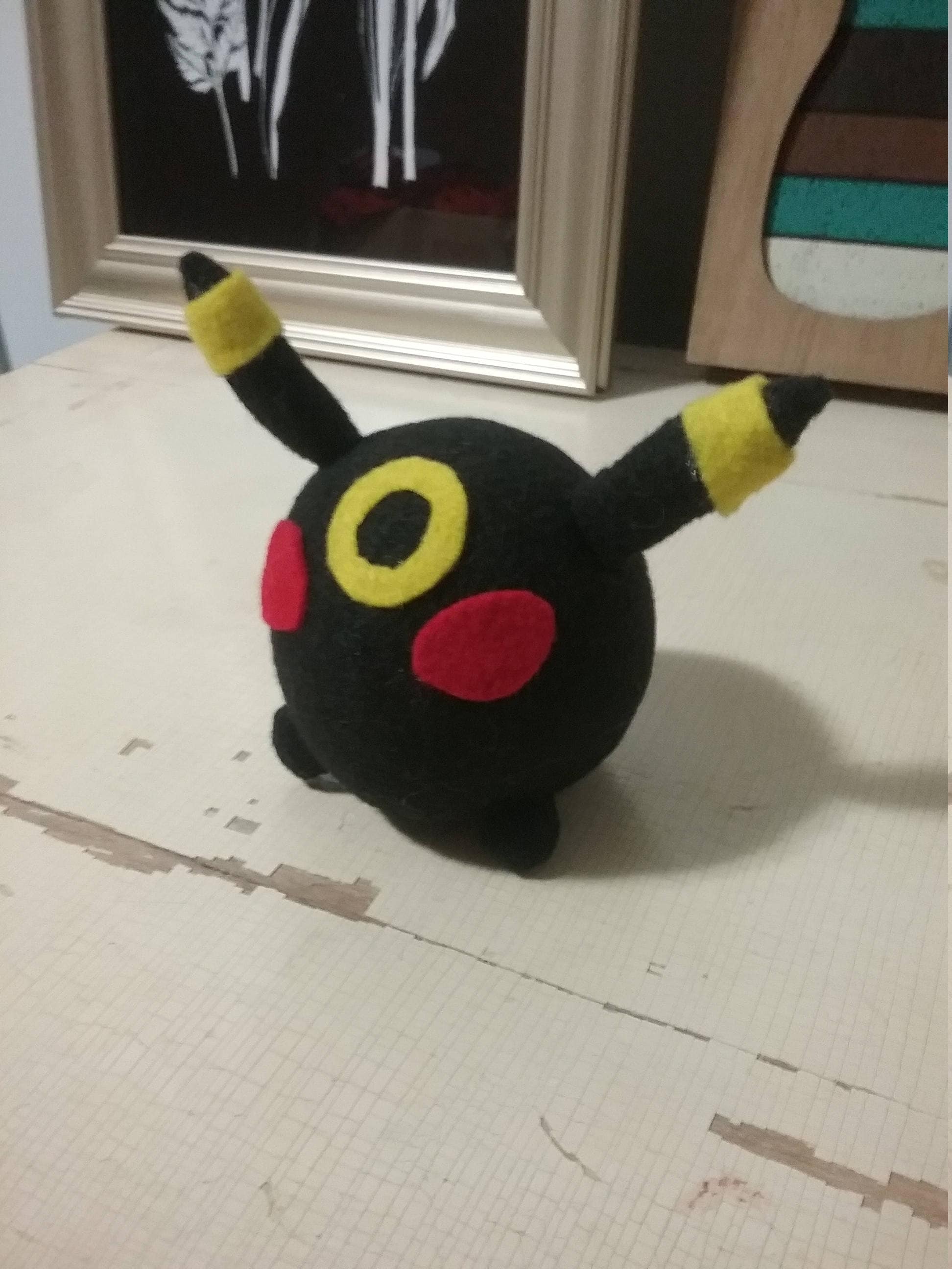 Umbreon Pokemon Ball Plushie Stress Ball Travel Sized - Etsy