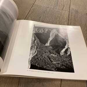 Ansel Adams Yosemite and the Range of Light Art Book Photography 1982 ...