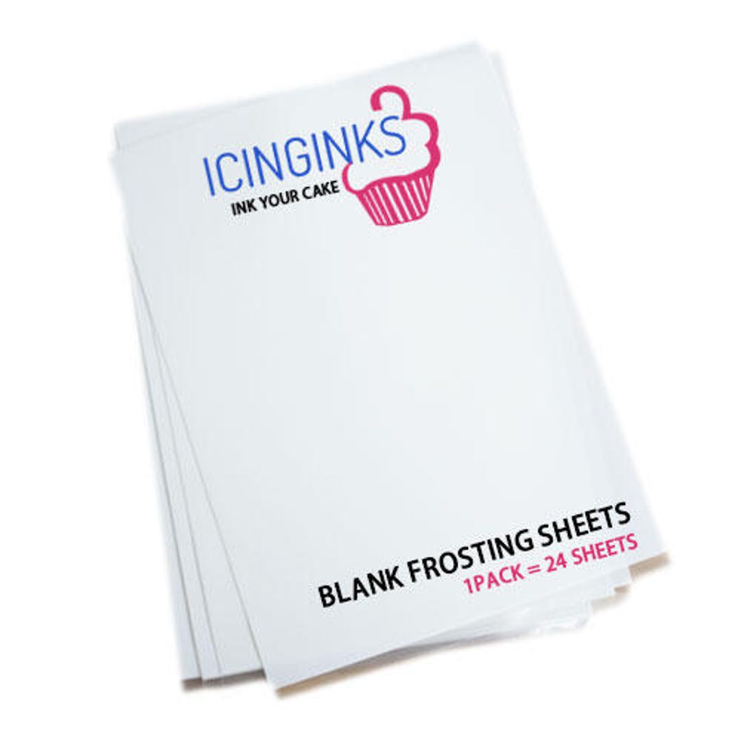 Icinginks™ Edible Frosting Sheets, Sugar Sheets, Icing Sheets 24 Count ...