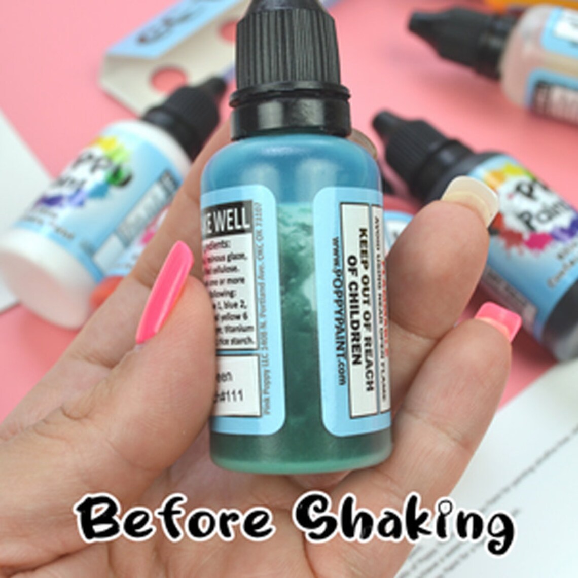 Unicorn Elixir Edible Poppy Paint Fast Drying Poppy Paint for - Etsy