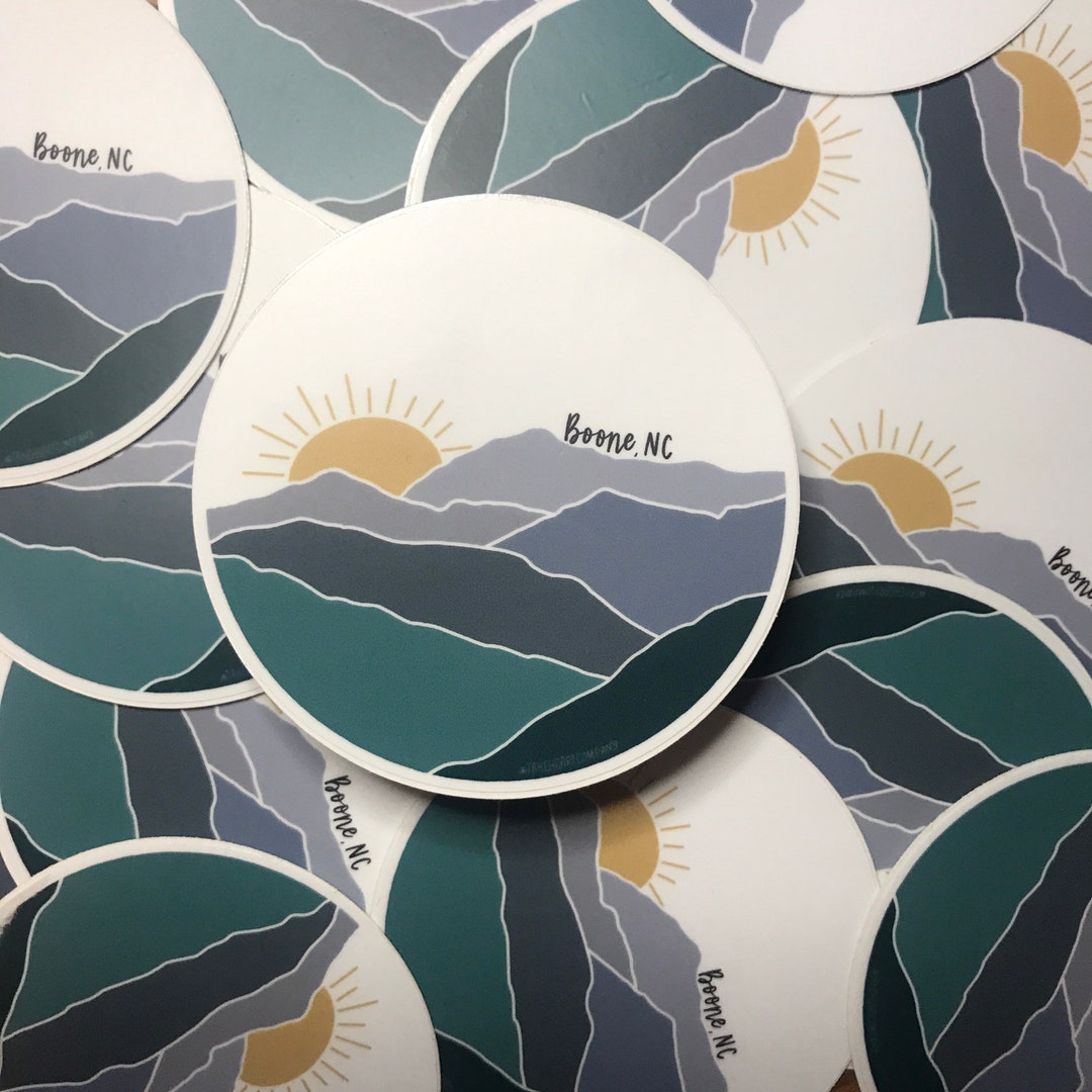 Boone, NC Sticker - Etsy