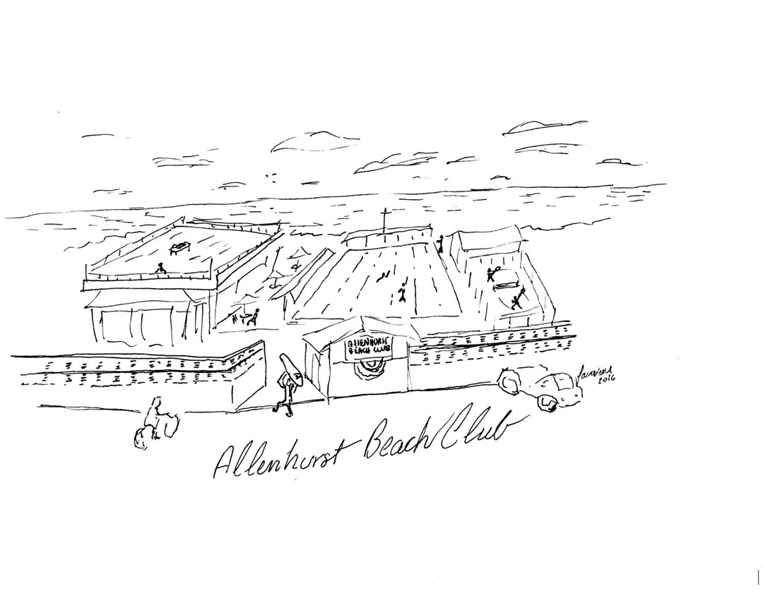 Allenhurst Beach Club New Jersey - Etsy