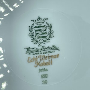 Gorgeous Vintage Echt Weimar Kobalt Blue Platter-made in Germany in 50s ...