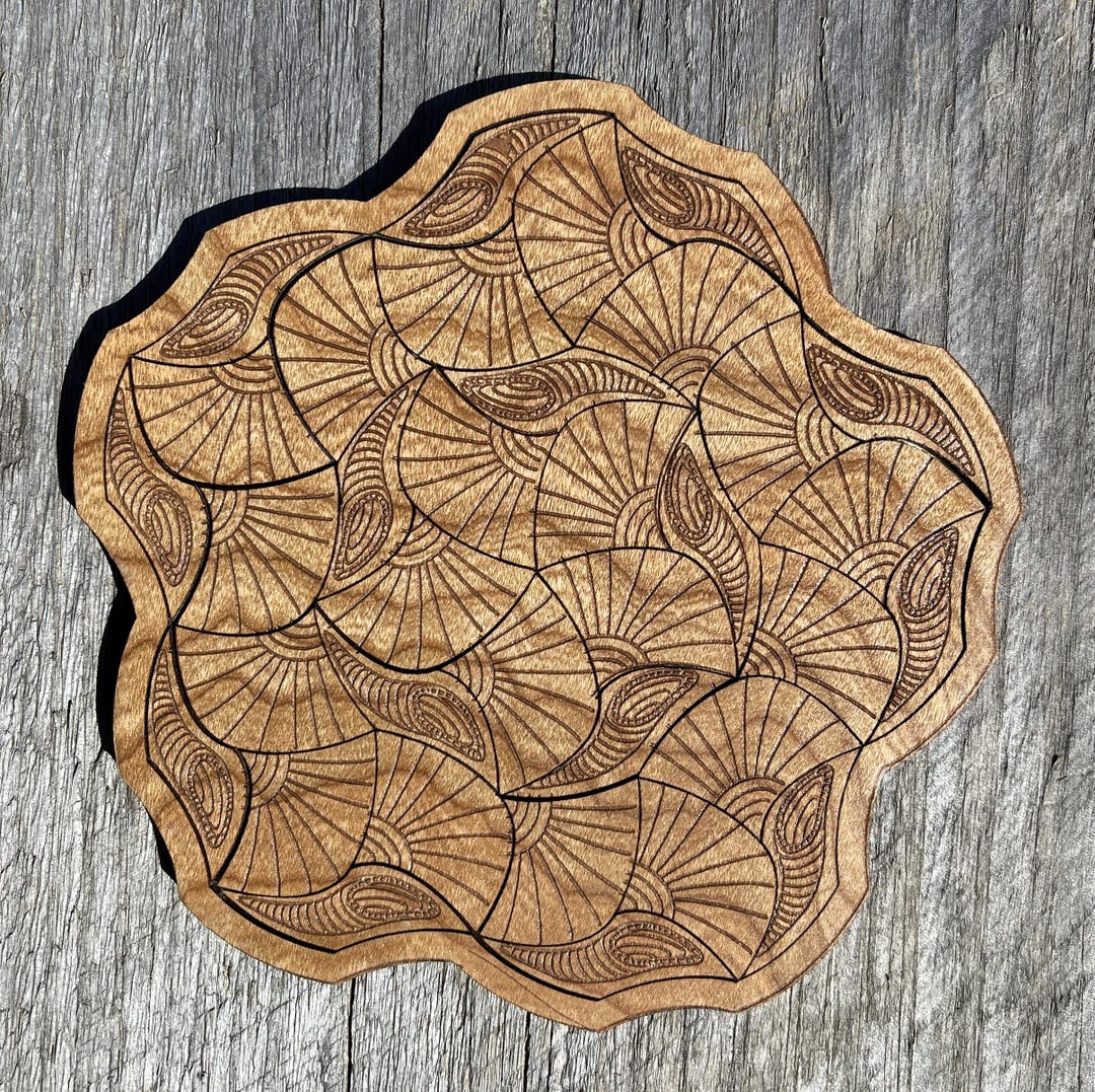 Shell Mandala Penrose Puzzle 35pcs - Etsy