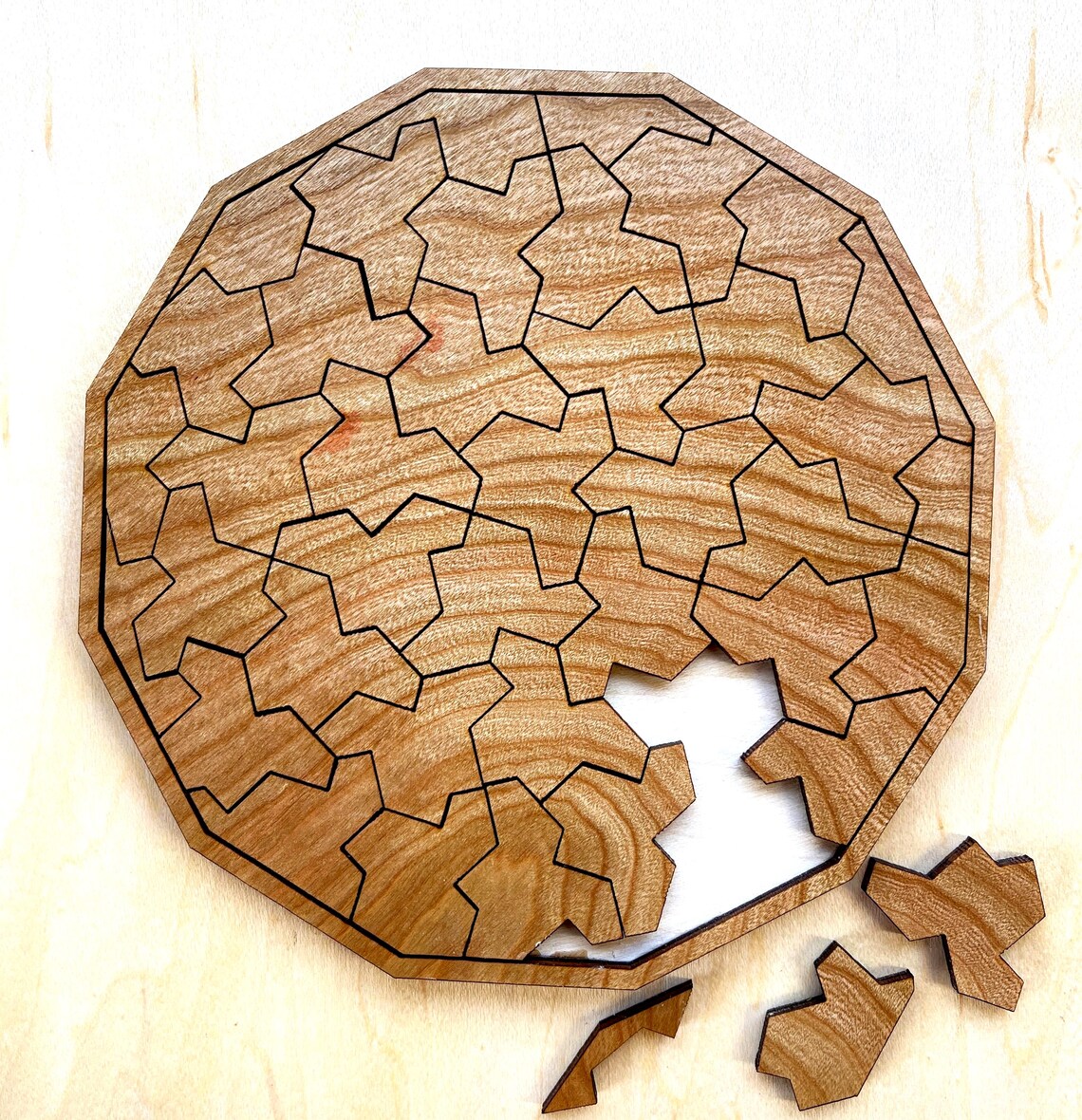Einstein Tiles Penrose Puzzle 41pcs - Etsy