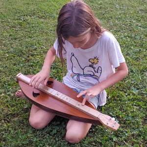 Dulcimer for Kids & Small Hands | Appalachian 'piccolo' Teardrop Lap - Etsy