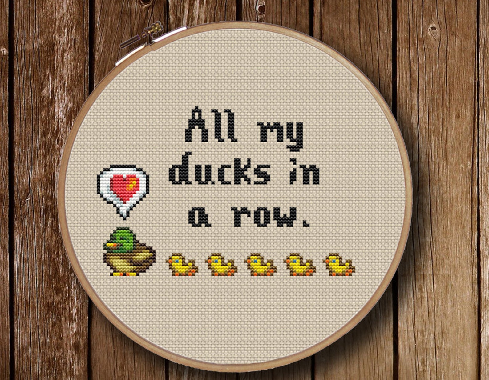 Stardew Valley Inspired All My Ducks in a Row Funny Video Game Cross ...