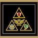 Legend of Zelda Triforce Spiritual Stones Cross Stitch Pattern PDF ...
