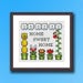 Super Mario Sampler- Home Sweet Home - Retro Video Game Super Mario ...