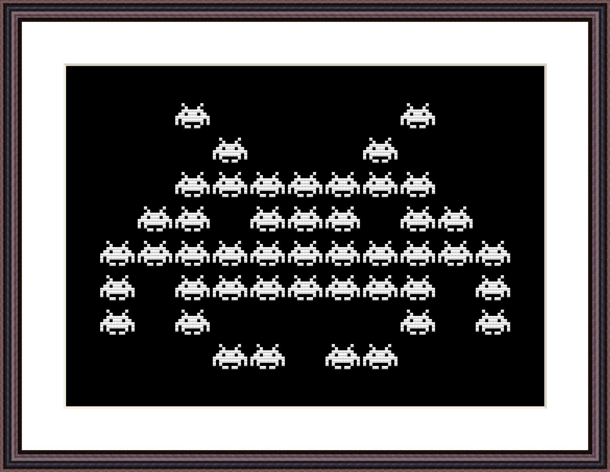 Space Invaders Funny Modern Cross Stitch Pattern PDF Instant - Etsy