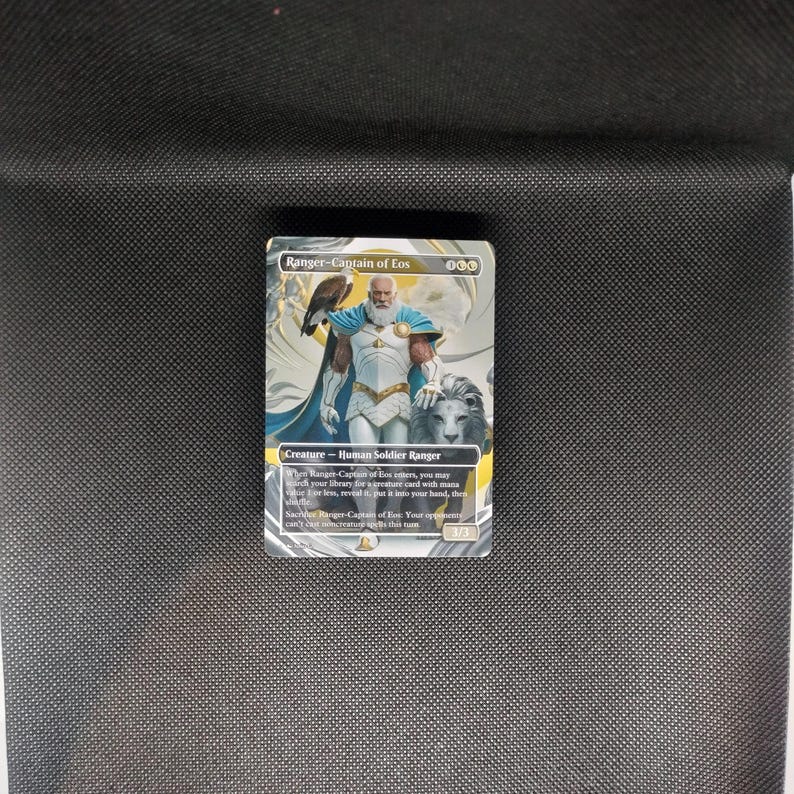 Ranger-captain of Eos Full Art Borderless MTG Custom Cards, Commander ...