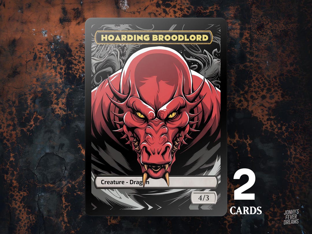 Hoarding Broodlord Token - PRE-ORDER: Custom MTG Proxy Cards for ...