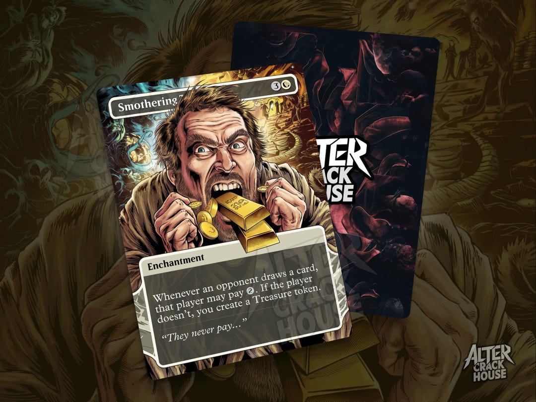 Smothering Tithe Full Art Alter PRE-ORDER MTG Custom Cards, Commander ...