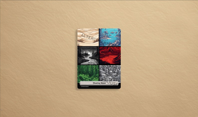 Floating Mana Token MTG Custom Cards, Commander, EDH and CEDH High ...