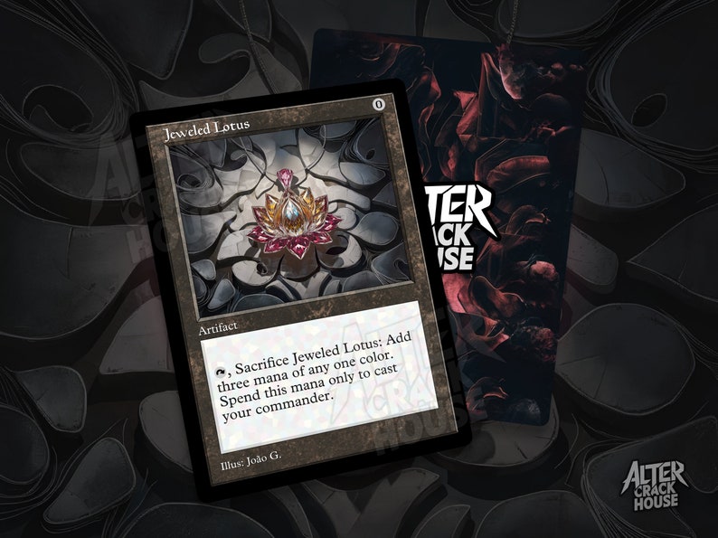 Jeweled Lotus PRE-ORDER MTG Custom Cards, Commander, Edh and Cedh High ...