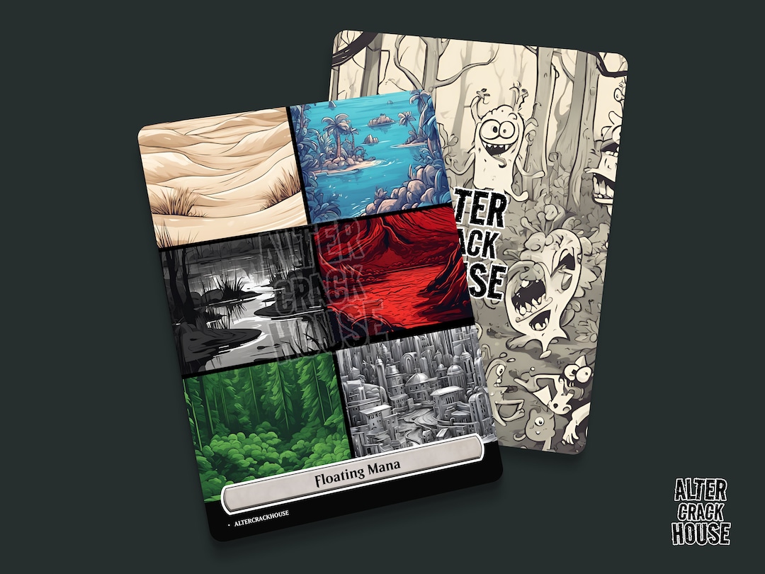 Floating Mana Token MTG Custom Cards, Commander, EDH and CEDH High ...