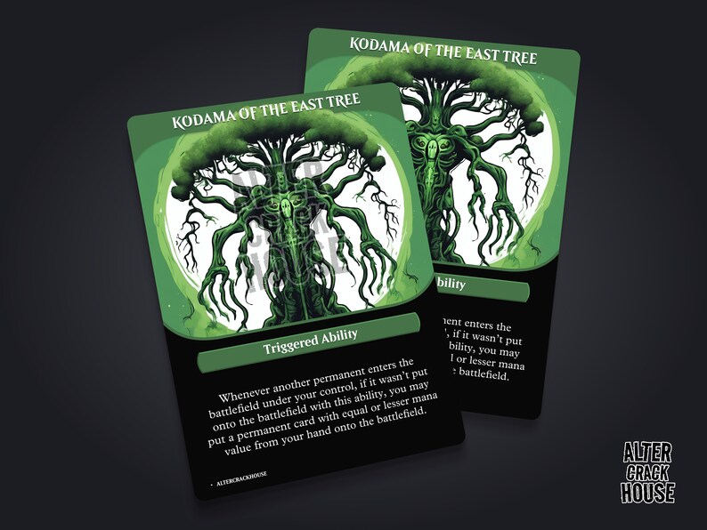 Kodama of the East Tree Trigger MTG Custom Cards, Commander, EDH and ...