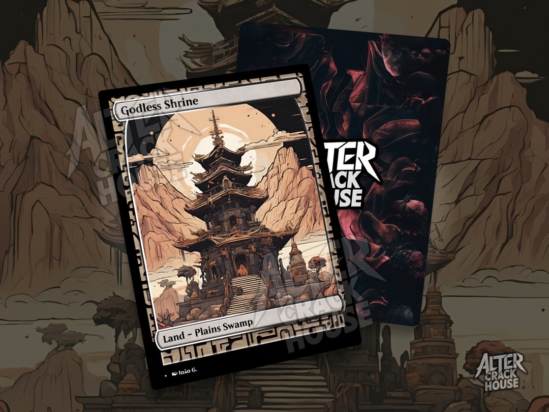 Godless Shrine Full Art MTG Custom Cards, Commander, Edh and Cedh High ...