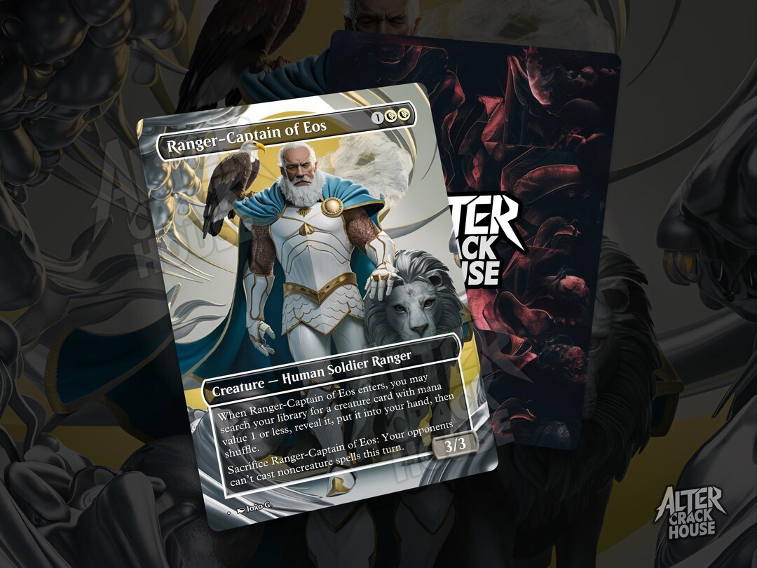 Ranger-captain of Eos Full Art Borderless MTG Custom Cards, Commander ...