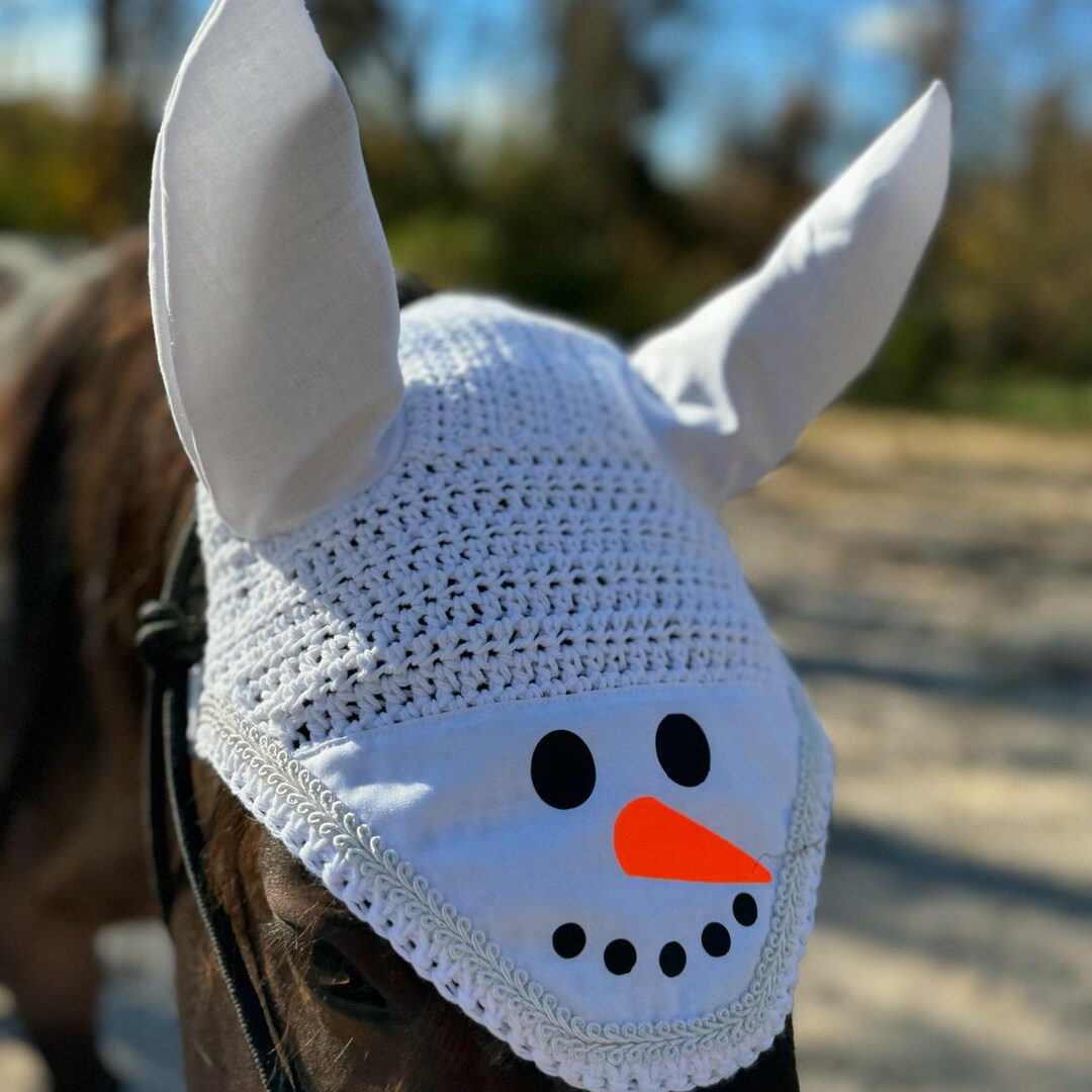 Snowman Fly Bonnet - Etsy