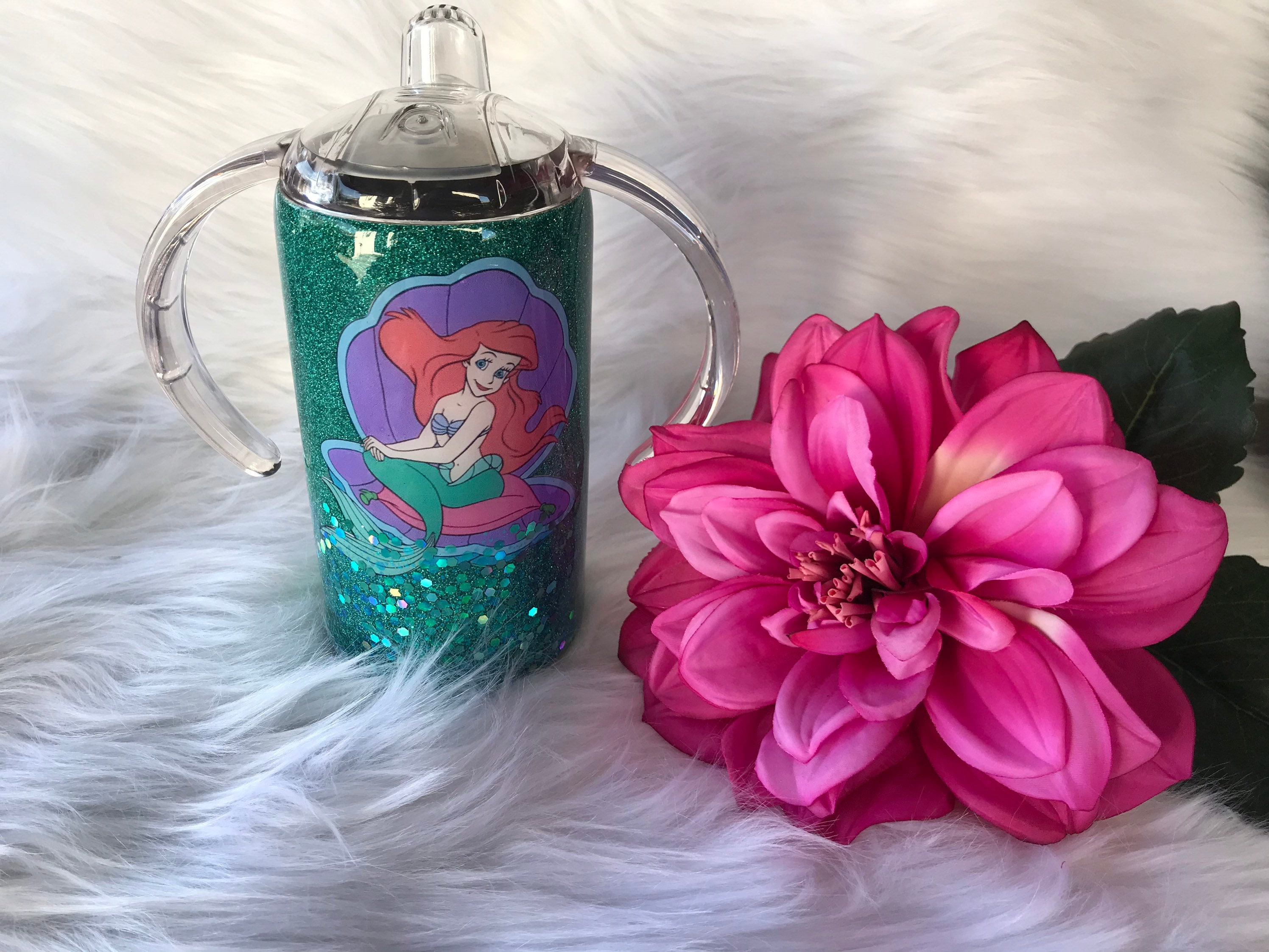 Little Mermaid Sippy Cup - Etsy
