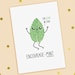 Good Luck Card Rooting for You Vegetables - Etsy