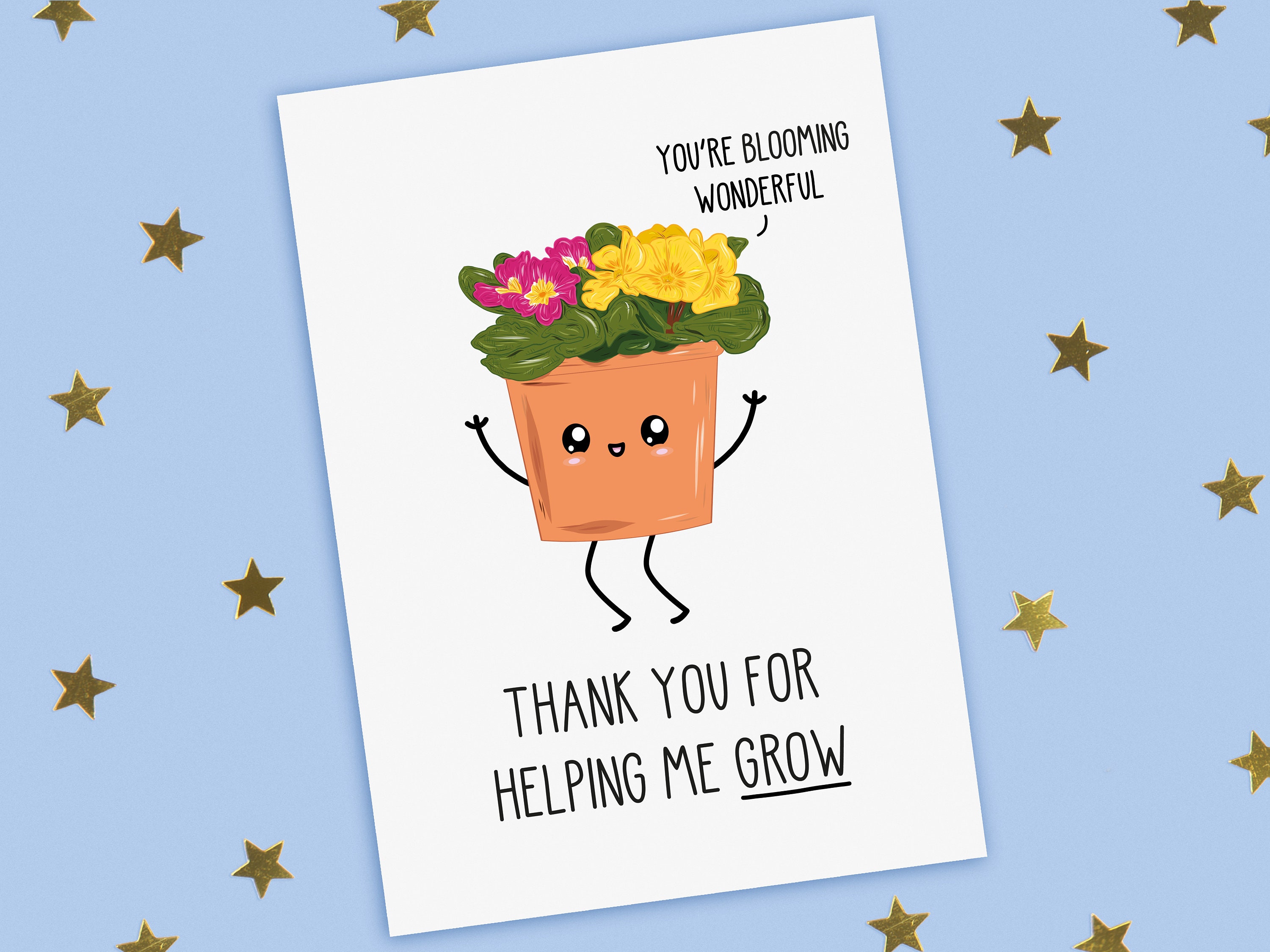 Funny Thank You Card - Etsy