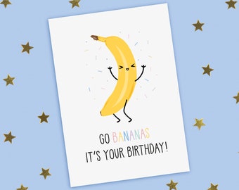 Mustard Birthday Card Funny Card Birthday Greeting Food - Etsy