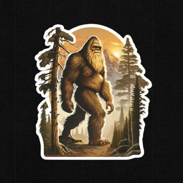 Sasquatch Sticker - Etsy