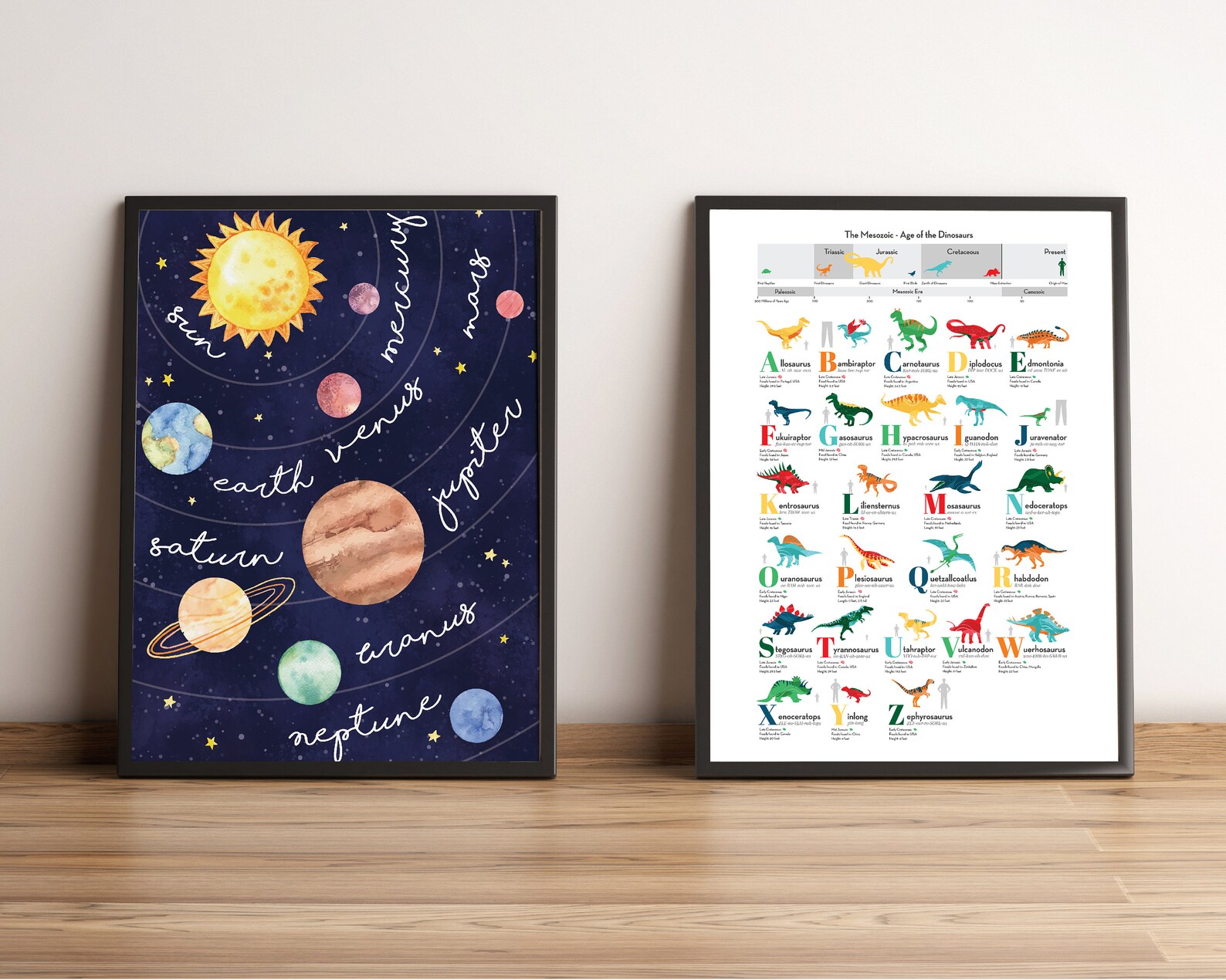 Solar System Poster Instant Download School Poster Teacher - Etsy