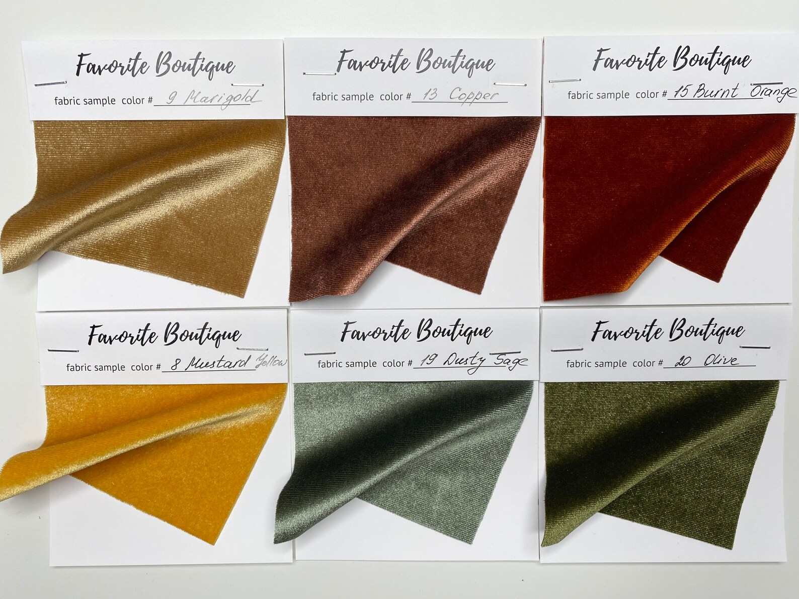 VELVET SWATCH SAMPLE Fabric Sample of Stretch Velvet - Etsy