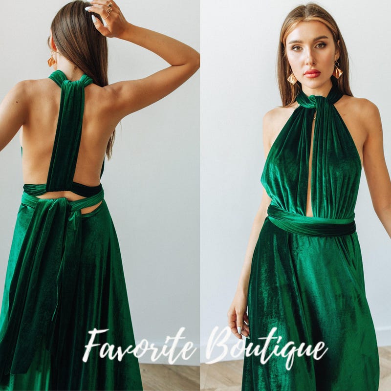 Emerald Bridesmaid - Etsy