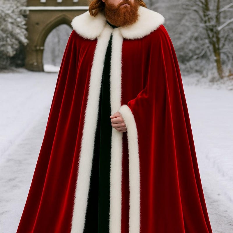 Fur Cloak Mens Long - Etsy