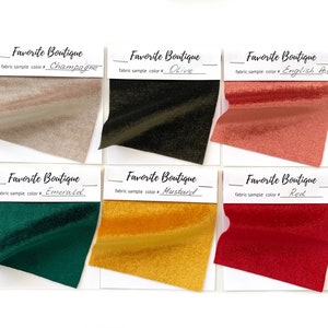 VELVET SWATCH SAMPLE Fabric Sample of Stretch Velvet - Etsy