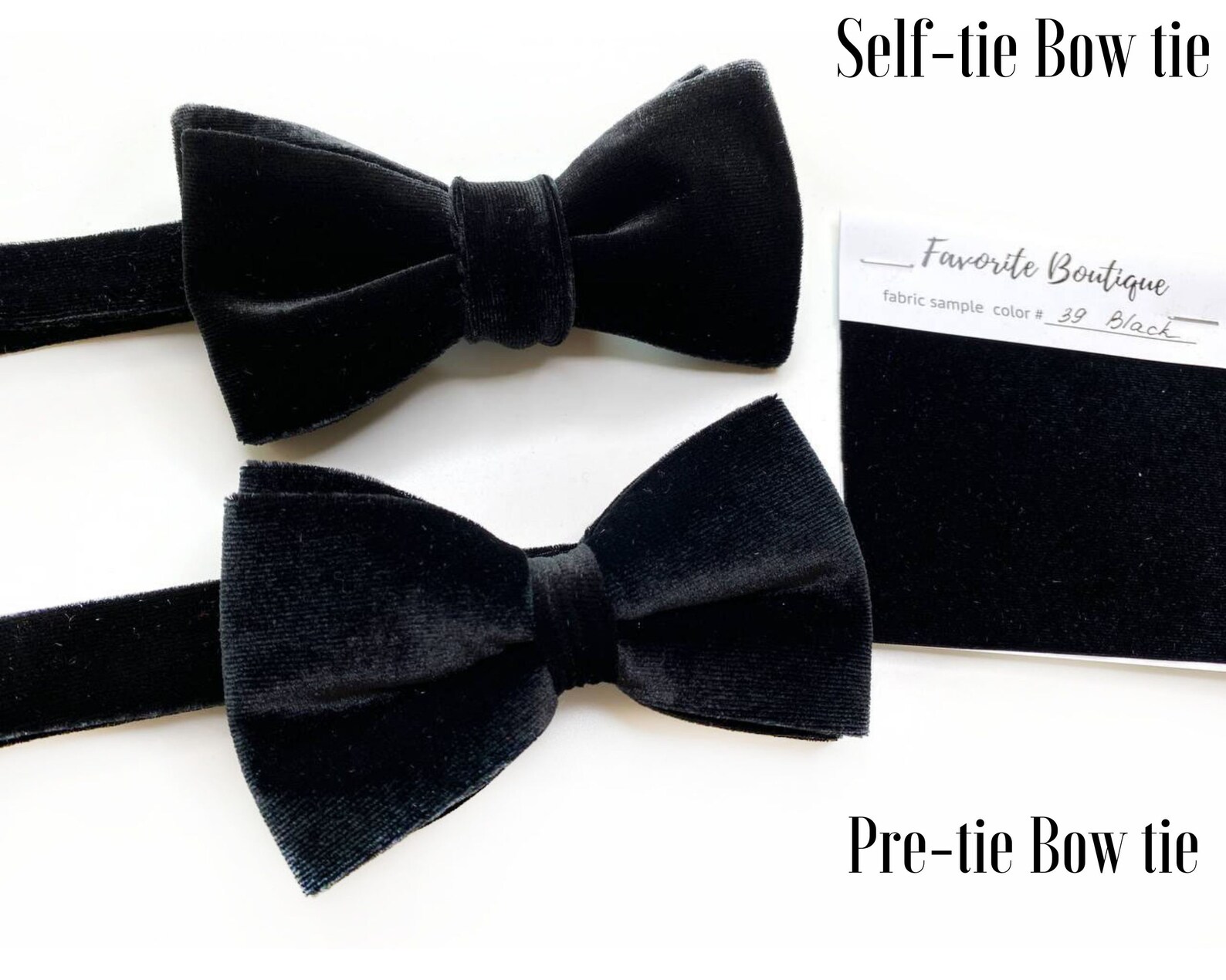 BLACK Velvet Necktie Black Velvet Tie Groomsmens Necktie - Etsy