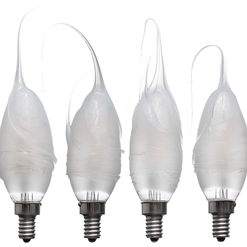 Led Bulb on the Wall - Etsy