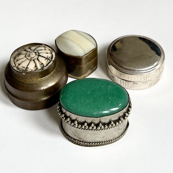 Onyx Stone Pill Box - Etsy