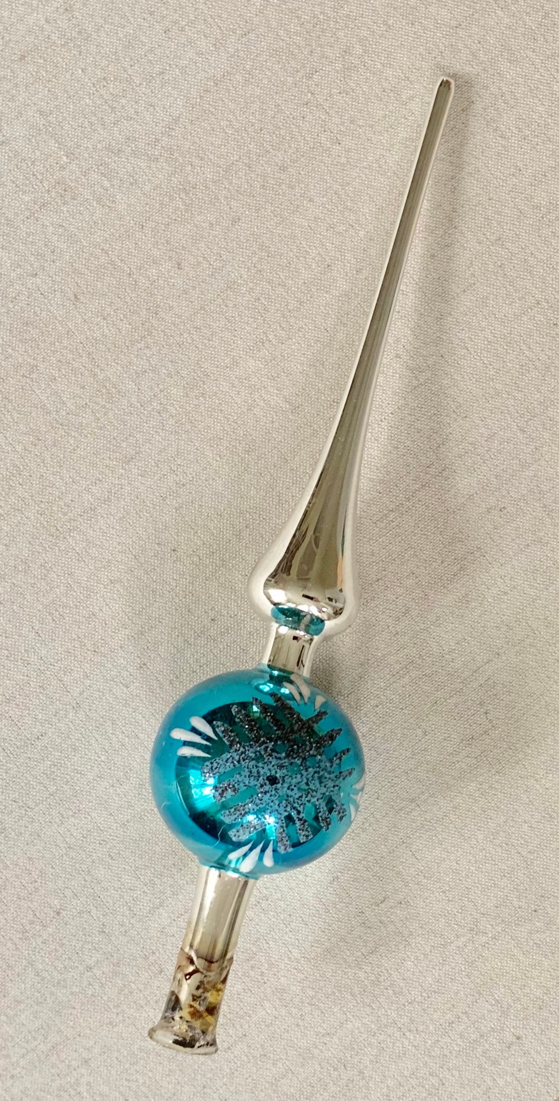 Shiny Brite Tree Topper Star Rare Made in Western Germany Vintage 50s ...