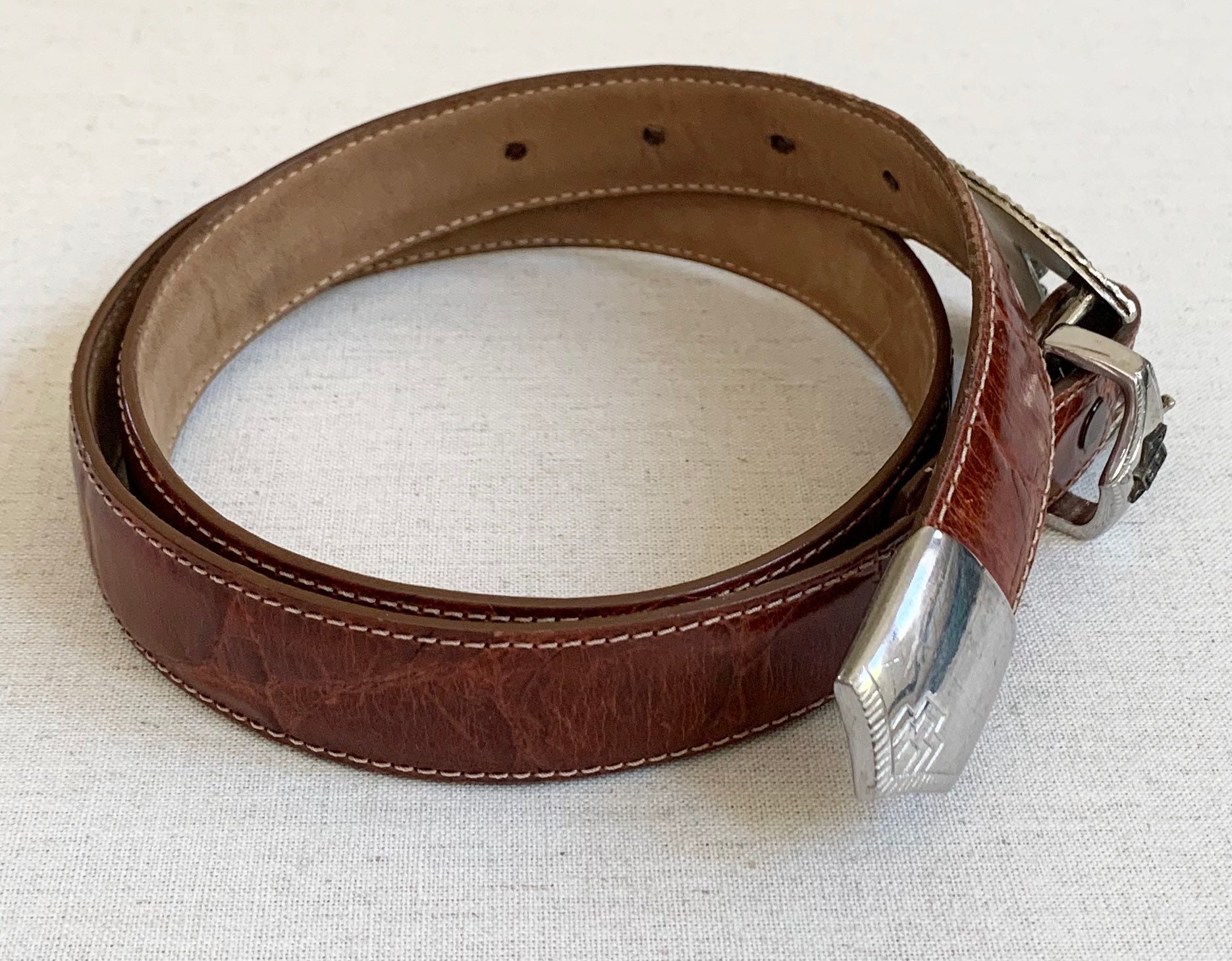 RESERVED Judith Jack Turquoise Belt Decorative Western Alpaca Mexico ...