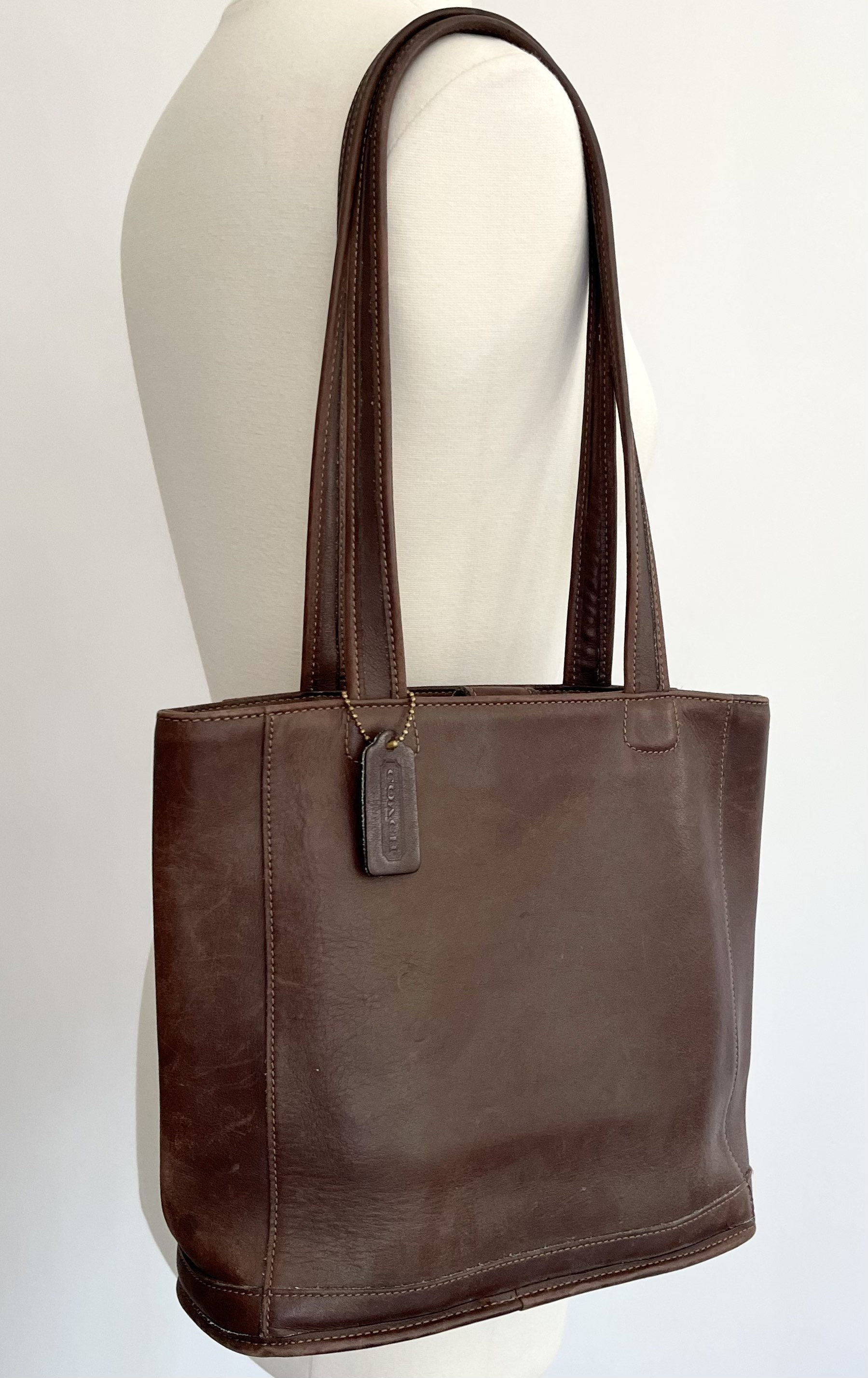 Coach 9305 Bleeker Bag Top Handle Tote Shoulder Bag Made in USA Dark ...