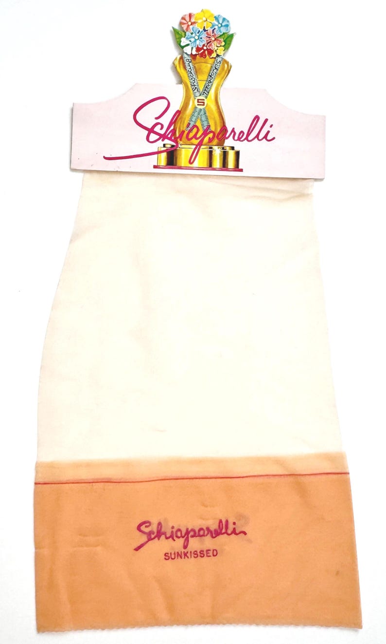 50s Schiaparelli Hosiery Display Samples Historical Vintage Department ...