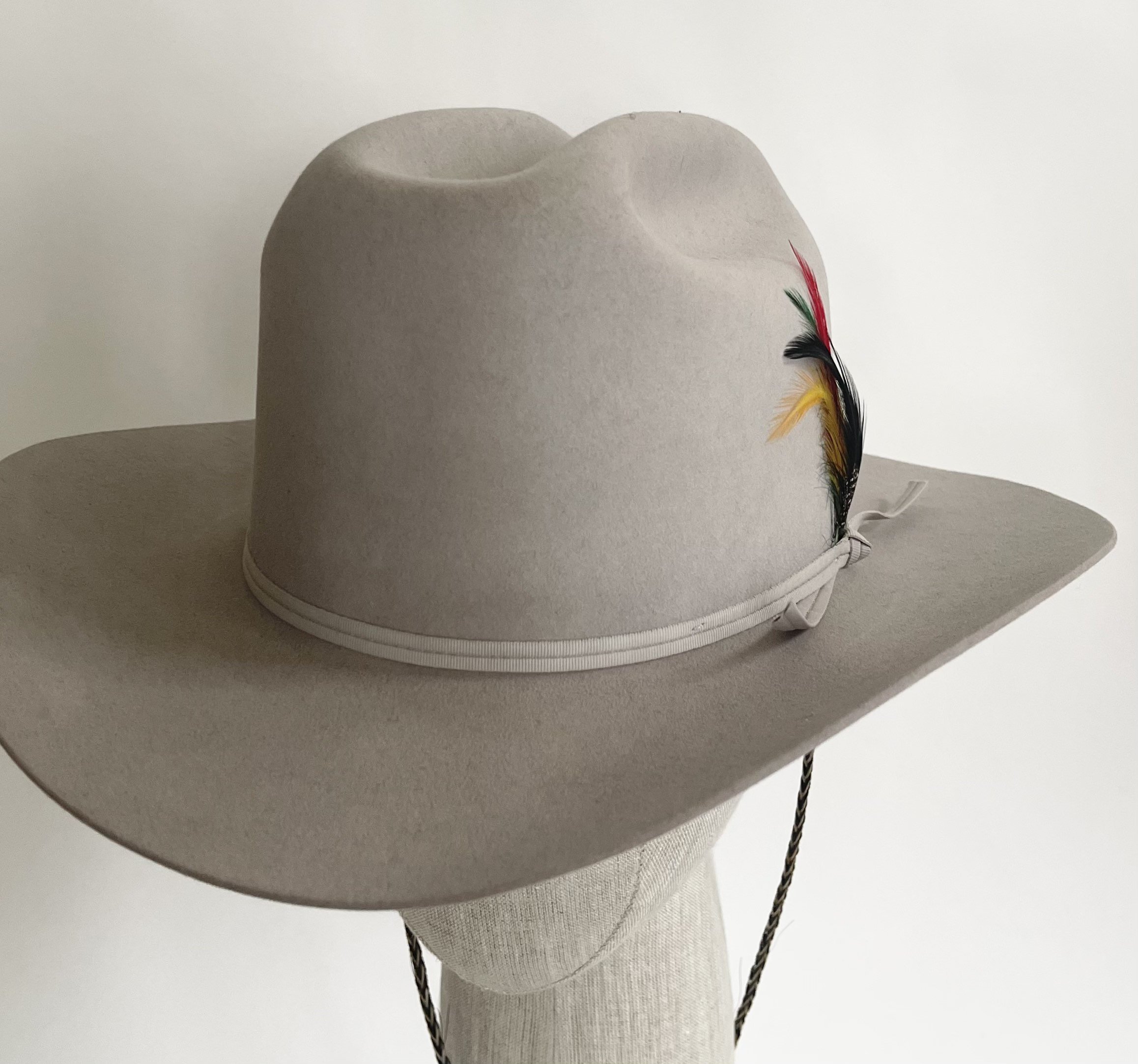 Stetson Beaver Cowboy Hat Vintage Pauls Mens Shop Taos JBS 6X | Etsy