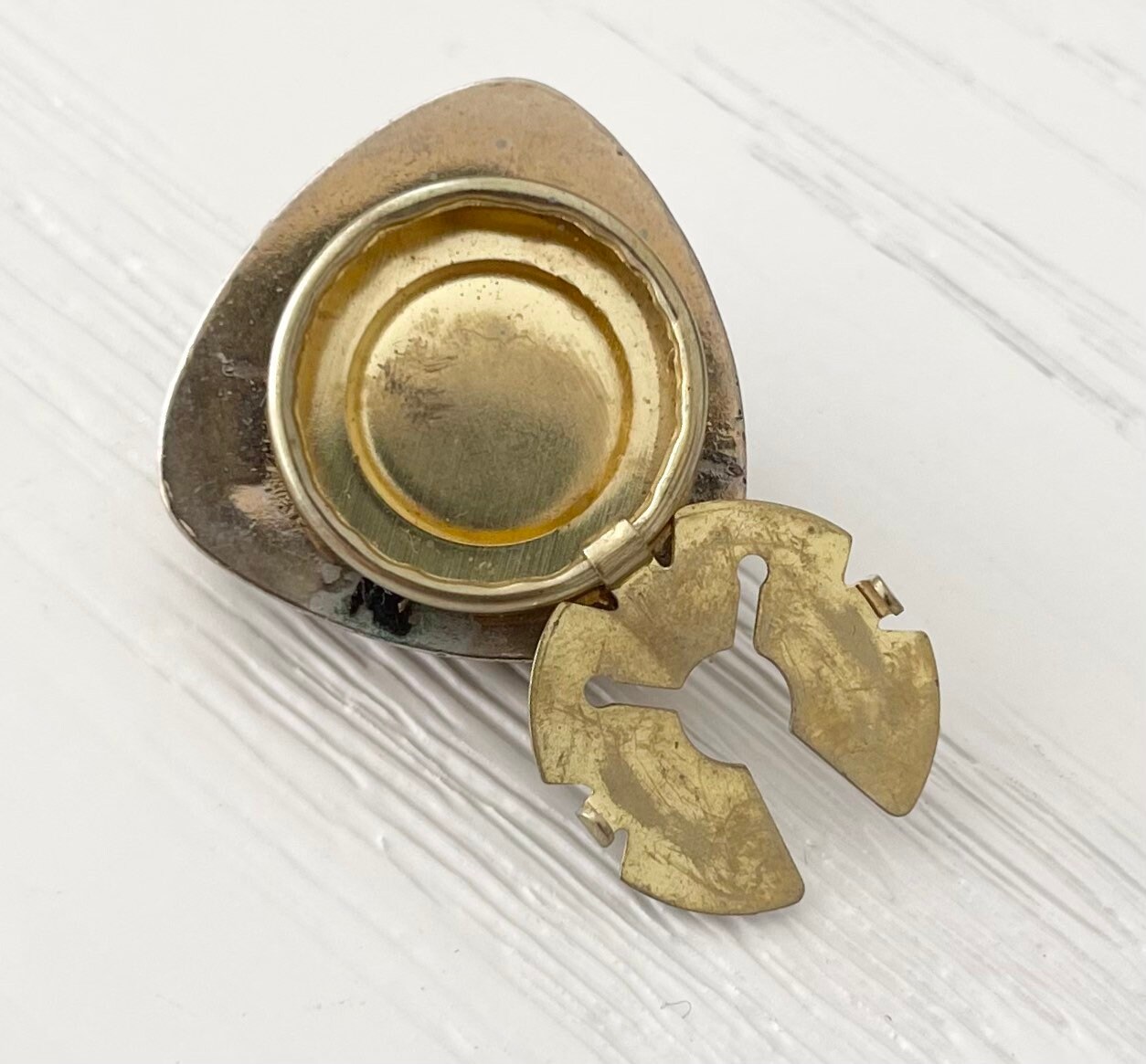 80s Jeweled Button Cover Set of 6 Gold Tone Buttons Faux Gemstone ...