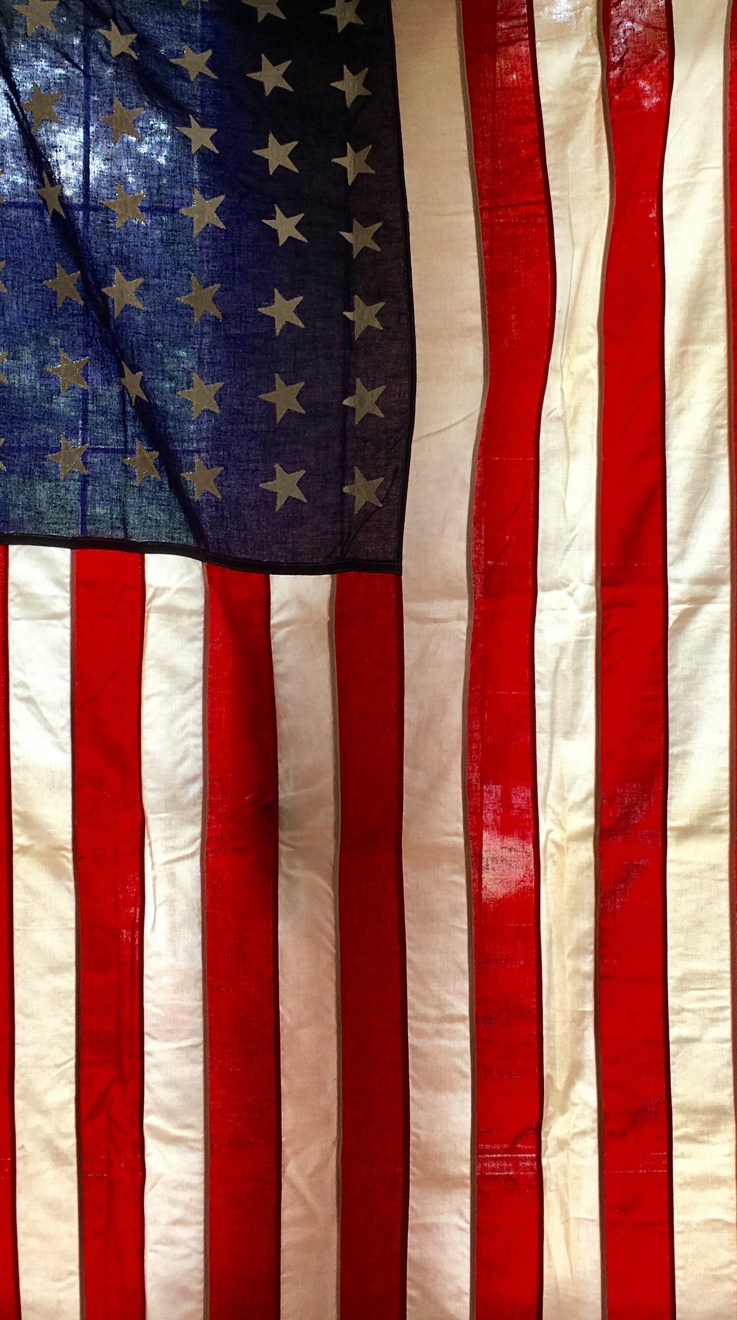 48 Star American Flag in Original Box Collectible Vintage 50's Dettra ...